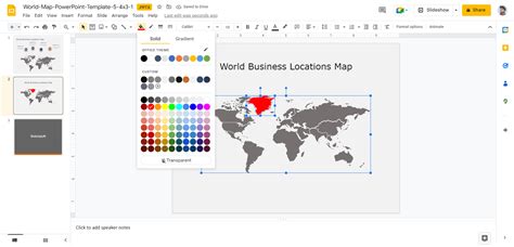 How To Add And Edit Maps In Google Slides Google Slides Tutorial