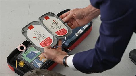 How To Use An Automated External Defibrillator AED On Someone In Cardiac Arrest CBS News