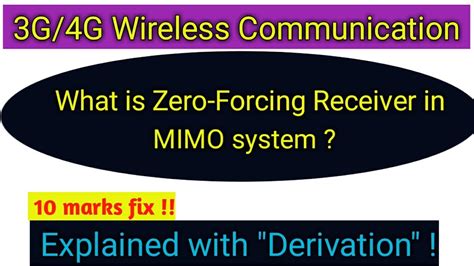 Zero Forcing Equalization At William Alpha Blog
