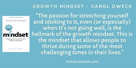 Implementing Growth Mindset In School Leadership Teams Carol Dweck