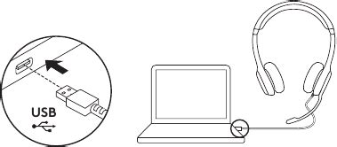 Logitech H Headsets Setup Guide Manualslib