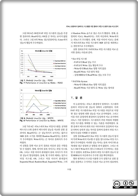 리눅스 환경에서 임베디드 시스템을 위한 플래시 파일 시스템의 성능 비교 분석