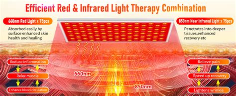 Red Light Therapy For Body Face Infrared Light Therapy