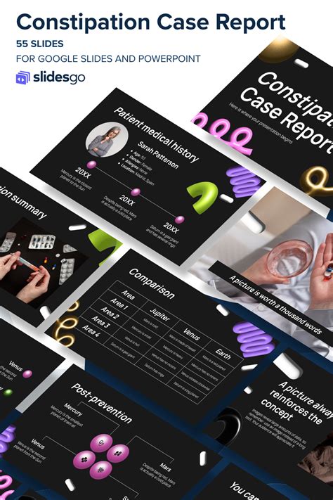 Constipation Case Report Google Slides PowerPoint