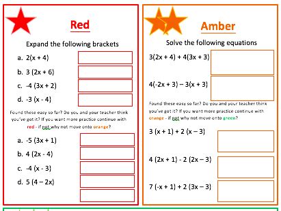 RAG Expanding Single Double Brackets Teaching Resources