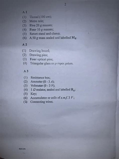 Physics Waec Practical 2020 Education Nigeria