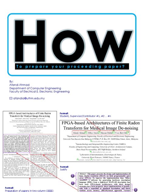 To Prepare Your Proceeding Paper Pdf