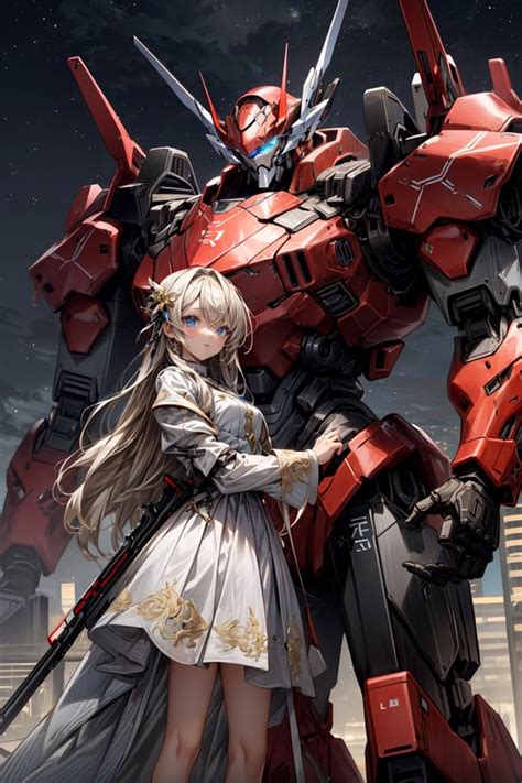 Robot Girl Image Created By Rhovanxarahael Tensorart