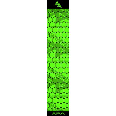 Apa Flo Green Open Hex Series Arrow Wrap Adams Precision Archery