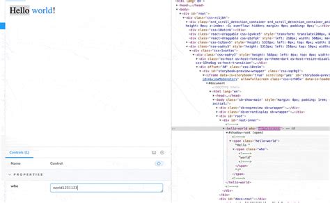 knobs controls add ons fail to update ui when using zero config