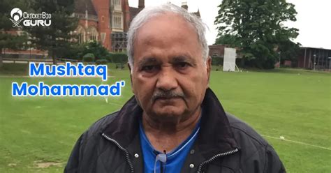 Mushtaq Mohammad Biography Cricket Bio Guru