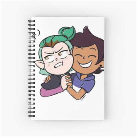 Luz Noceda The Owl House Season 3 Spiral Notebook For Sale By