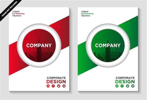 Шаблон обложки книги Премиум векторы