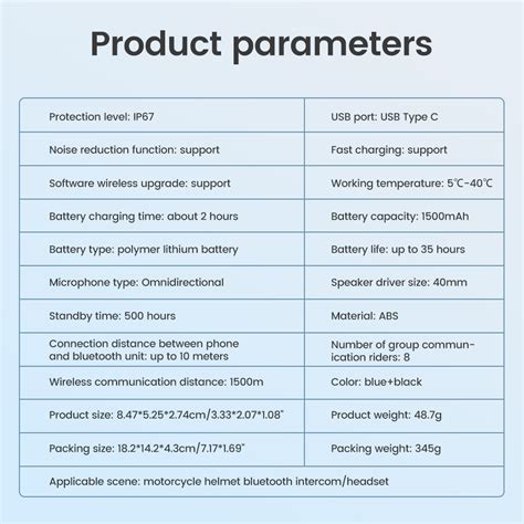 Gearelec Gx8 Motorcycle Intercom Helmet Headset Up To 8 Riders Group Intercom 2000m With Fm