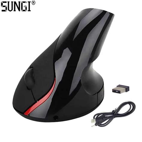 Sungi S6 Wireless Rechargeable Ergonomic Mouse Vertical Ce Rohs