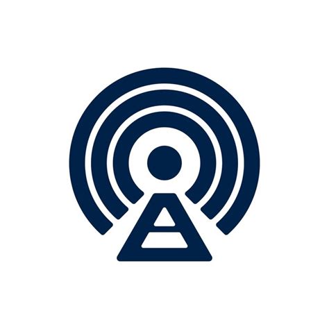 Premium Vector Broadcast Transmitter Antenna Icon Design Vector Illustration