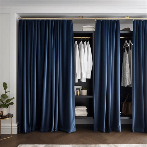 Closet Curtains Custom Sizes And Colors Curtains For Closet Doors