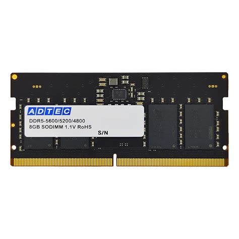 Mua Adtec Ddr5 5600 So Dimm 8gb Notebook Jedec Compliant Ads5600n X8g