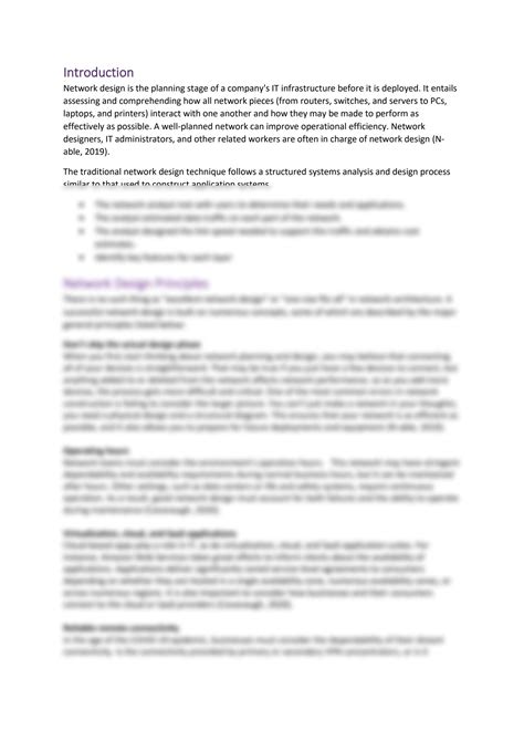 Network Design Best Practices Introduction At Anthony Tryon Blog