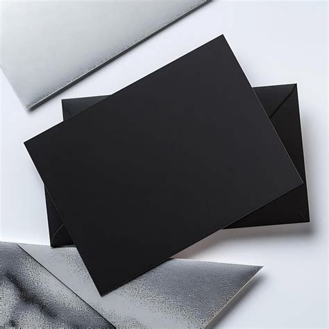 Frosted Matte Acrylic Card Stock With Silver Shimmer On Card Clean