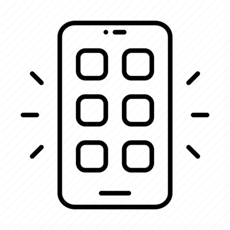 Mobile Applications Icon Download On Iconfinder