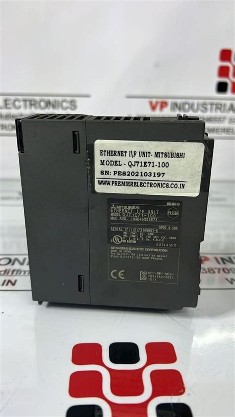 mitsubishi ethernet if unit qj71e71 100 at rs 12300 mitsubishi plc in silvassa id 27208234391