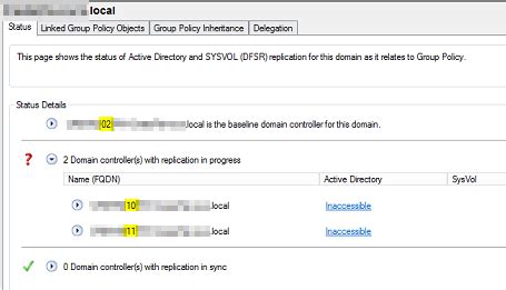 Domain Controller Replication Not Completing Windows Spiceworks Community