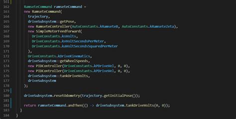 Trajectory Following Troubleshooting Programming Chief Delphi