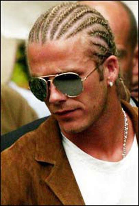 David Beckhams Iconic Cornrows A Hairstyle That Sparked Global Conversations