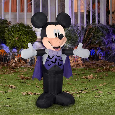 Gemmy 4 Airblown Inflatable Hanging Disney Mickey Mouse As Ghost Yard