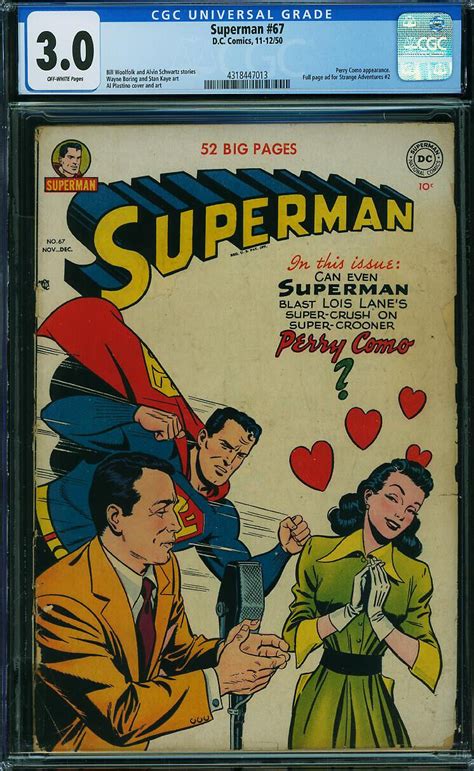 Superman 67 Dc Comics November December 1950 For Sale Online Ebay