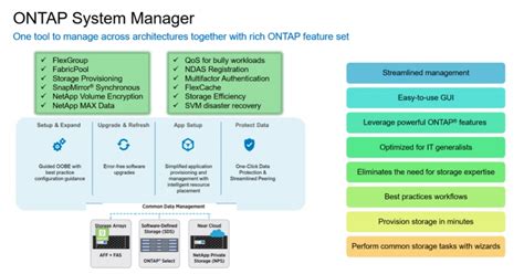 Whats New With Ontap System Manager 9 6 Netapp Blog