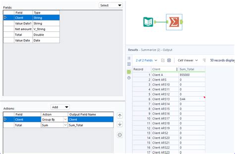 Solved Concatenate Unique And Sum Values Alteryx Community