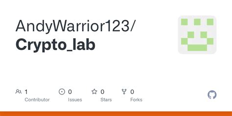 Crypto Lab Cryptography Ipynb At Main AndyWarrior Crypto Lab GitHub