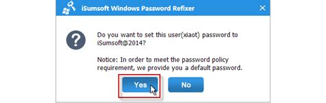 ISumsoft Windows Password Refixer User Guide