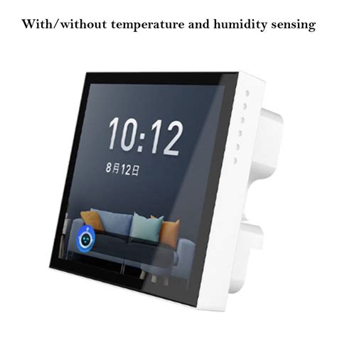 esp32 s3 86 4 inch intelligent control panel with temperature humidity