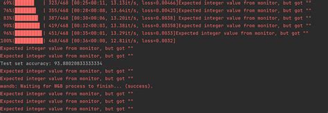 How Do I Get Rid Of The Message Expected Integer Value From Monitor