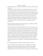 Trader Joe S Case Analysis Docx Trader Joes Case Analysis 1 Demonstrate The Importance Of