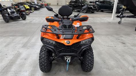 2024 CFMOTO CForce 400 Touring Lava Orange | Olympic Recreation