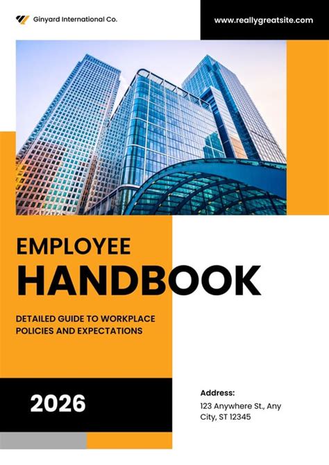 Page 3 Free And Customizable Handbook Templates