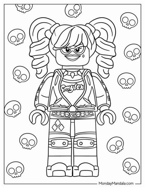 Lego Batman Coloring Pages Free Pdf Printables