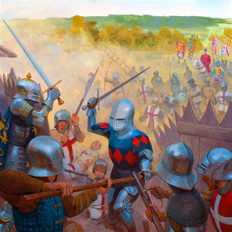 Battle Of Castillon Historical Art Historical Warriors Medieval Art