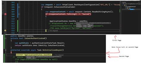 Pass Object To Second Page Display Null Although It Assigned Correctly With Data Microsoft Qanda