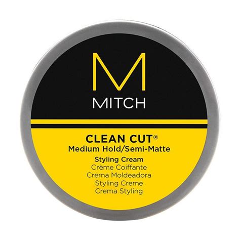 Мужской полуматовый крем для укладки волос Paul Mitchell Mitch Clean ...