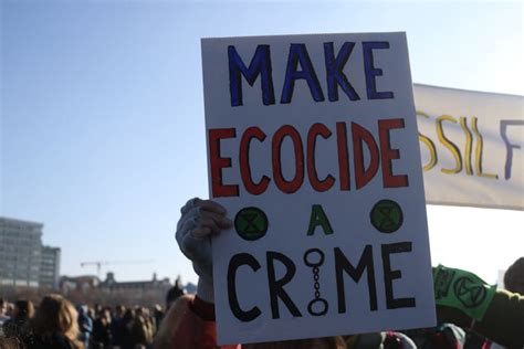 Ecocide Why Establishing A New International Crime Would Be A Step