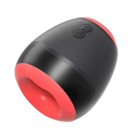 Ninja Open Ended Dual Motor Vibrating Stroker Black Sex Toy HotMovies