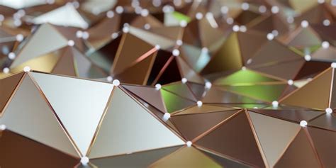 Premium Photo View Of A Abstract Connection Structure With Connecting Dots And Lines 3d Rendering