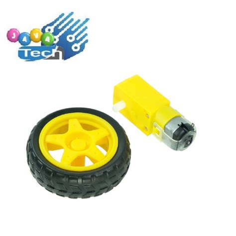 Jual Motor DC 6 12V Dengan Gearbox Gearbox Kab Bantul Javatech Tokopedia