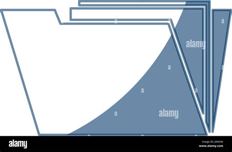 Folder File Archive Document Technology Stock Vector Image Art Alamy