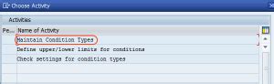 Define Condition Type For Pricing In SAP SAP Tutorials
